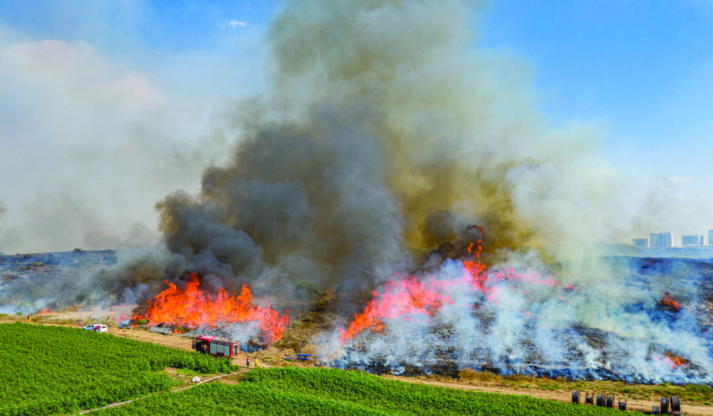 Southern Israel Ablaze with Fires - ICEJ