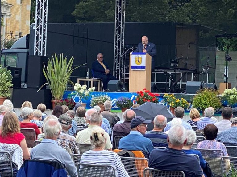 Dr Bühler Speaks to German Nation on ‘Israel Sunday’ - ICEJ