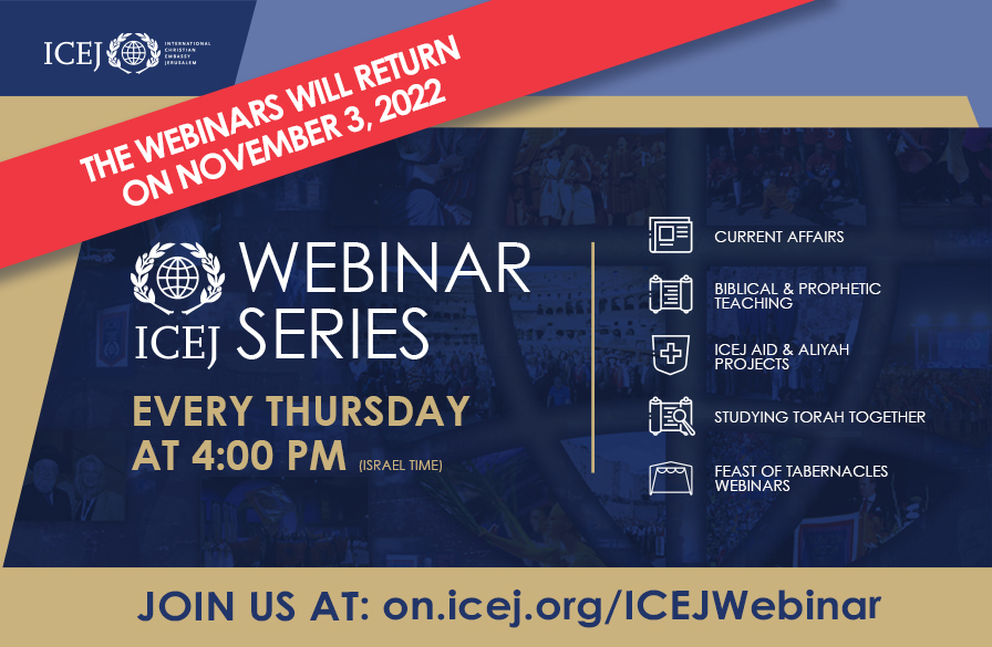 Webinar Series - ICEJ