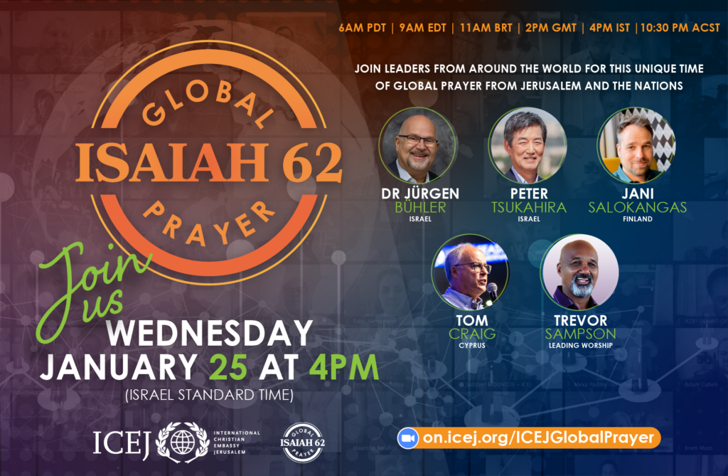 Isaiah 62 Global Prayer Gathering - ICEJ