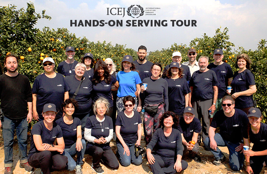 Love for Israel in Action During ICEJ Hands-On Tour - ICEJ