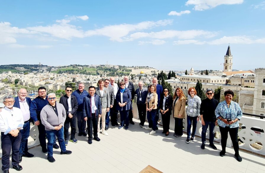 Christian Leaders Solidarity Mission takes strong stand for Israel - ICEJ
