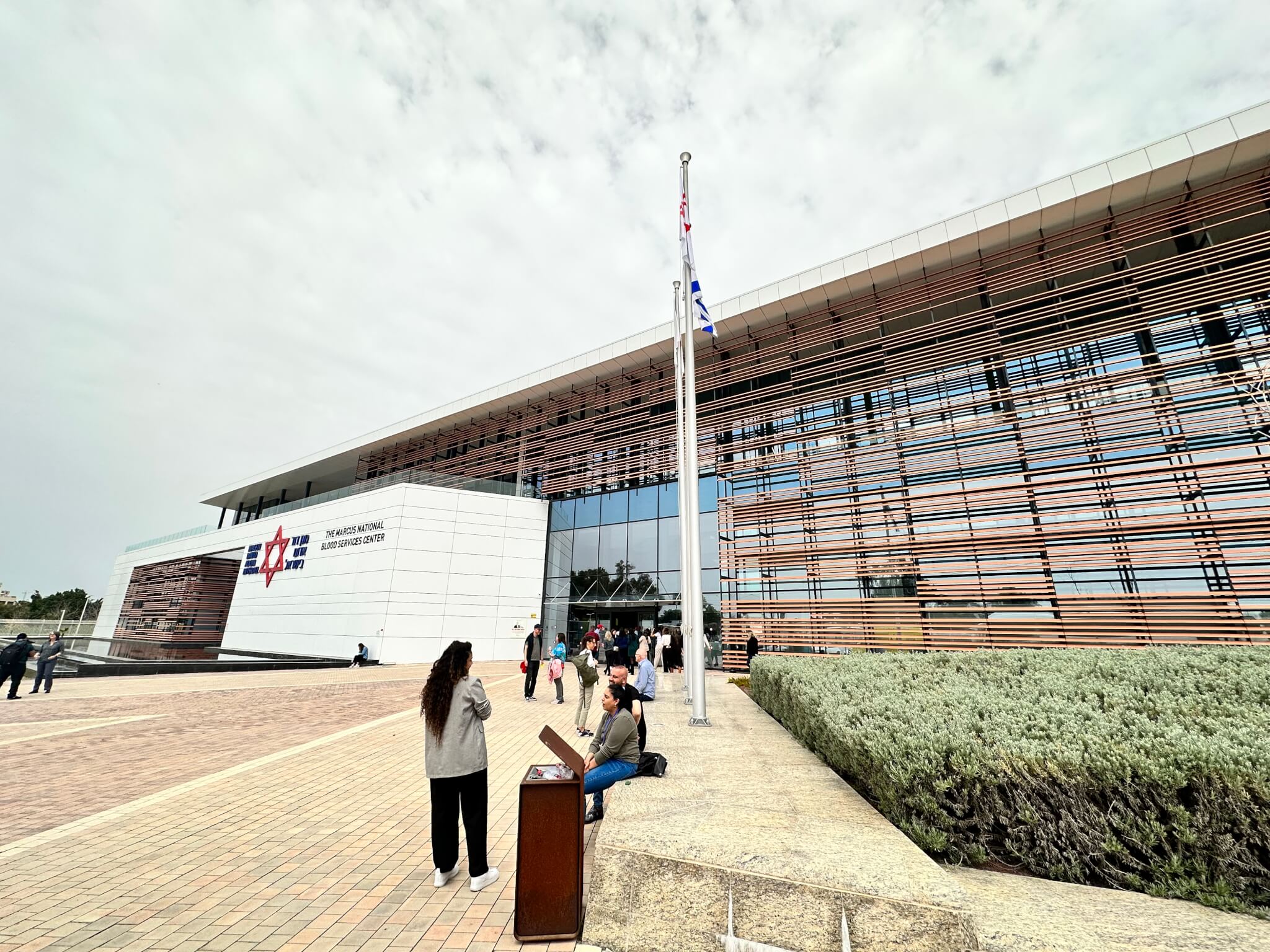 ICEJ staff encounter Israel’s lifeline at MDA national blood bank - ICEJ