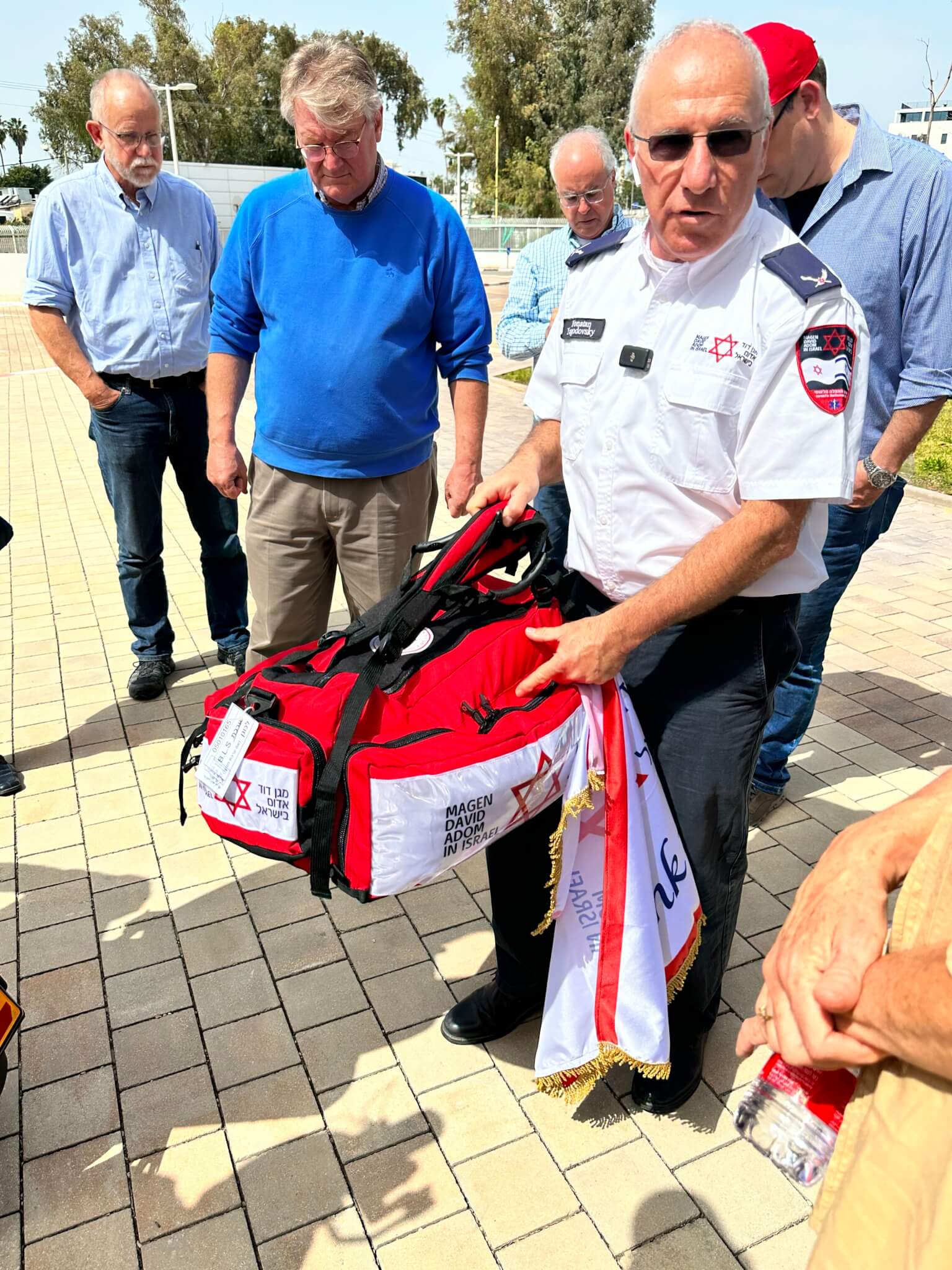 ICEJ staff encounter Israel’s lifeline at MDA national blood bank - ICEJ