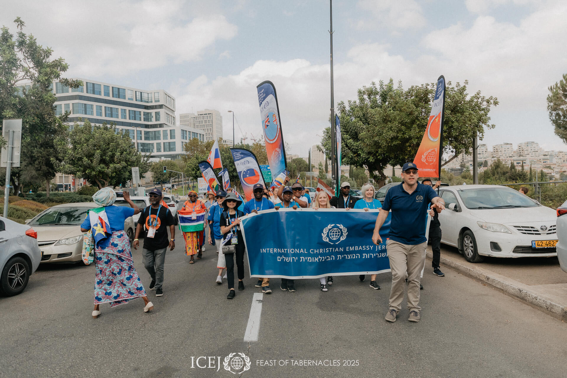 Israeli Night and Jerusalem March at Feast 2025 - ICEJ